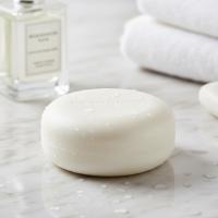 China 8cm Diameter Perfume Bath Soap 165g Moisturizing Soap Bar Round for sale