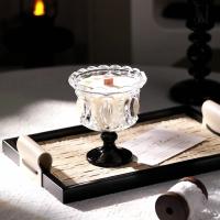 China Versatile Aromatherapy Scented Candle 160g Glass Jar Candle Portable for sale