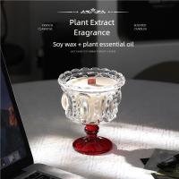 China Versatile Aromatherapy Scented Candle 160g Glass Jar Candle Portable for sale