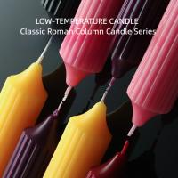 China OEM Soy Scented Candle Long Roman Column Candle 110g With A Burn Time Of Around 27 Hours for sale