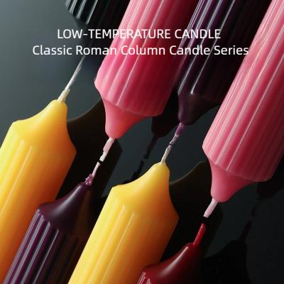 China OEM Soy Scented Candle Long Roman Column Candle 110g With A Burn Time Of Around 27 Hours for sale