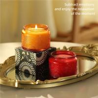China Private Label Sunflower Scented Candles Small Fragrance Candle 100g for sale