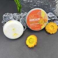 China White Calendula Soap Bar Eco Hair Care Solid Shampoo Bar 60g for sale