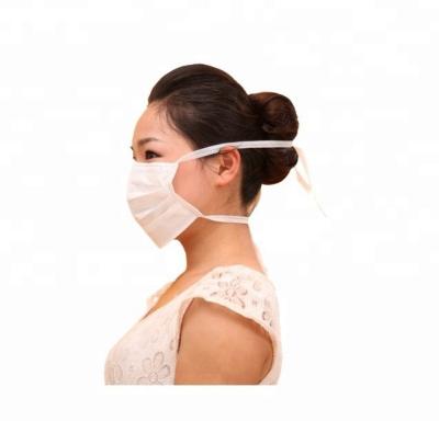 China Disposable 3 Ply Earloop Face Mask 17.5cm x 9.5cm PP Material Food Industry for sale