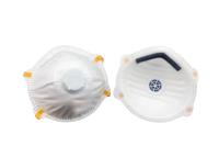 China FFP2V Disposable Dust Mask with Valve CE Certified 94% Filter Efficiency Single Use for sale
