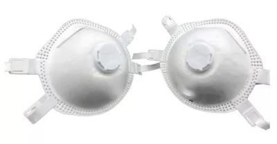 China CE FFP3 NR Valved Dust Mask N95 Respirator 99% Filter Efficiency 5pcs Box for sale
