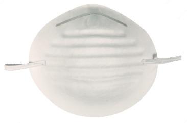 China Disposable Dust Mask with Steel Nose Clip Custom Size OEM for Hospital Use for sale