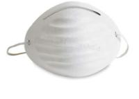 China Disposable Dust Mask for Food Industry Fiberglass Free Respirator with Steel Nose Clip for sale