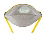 China Non Woven Fabric FFP2 Respirator Mask 4 Ply with 94% Filter Efficiency for sale