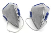 China FFP3 Dust Mask Respirator 4 Layer Non Woven Fabric 99% Filter Efficiency Custom Size for sale