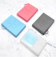 China FDA Silicone Face Mask Storage Case 14.8x11x2cm Dustproof Odorless for sale