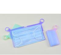 China FDA Silicone Face Mask Storage Case 19x16cm Sterilizable Portable 2 Pack for sale