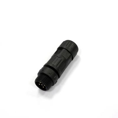 China Assembly Type Panel Mount Wire Connector ,  M12 4 Pin Panel Mount Connector for sale