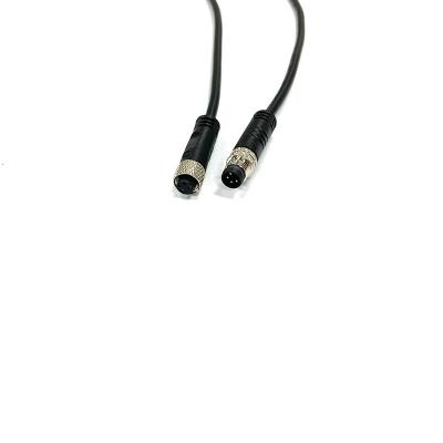China Metal  Mini Screw Waterproof Connector IP68 M8  Wire Nuts Type for sale