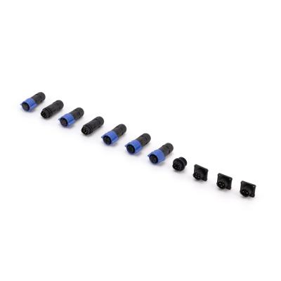 China Nylon Panel Mount Plug , New Energy IP67 2 Pin Waterproof Connector Plug for sale