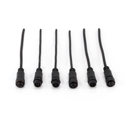 China Circular Outdoor Electronic Waterproof Connector 8 Pin Ip67 CE Certified for sale