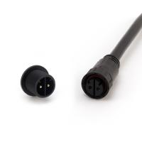 China Black Nylon Waterproof Male Female Connector IP67 M25 3 Pin Plug Type for sale