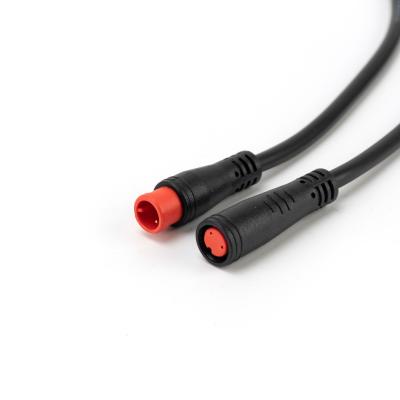 China Black Y Shaped Wire Connector , IP67 M8 Mini Waterproof Connector for sale