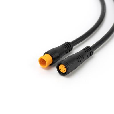 China Circular Mini Waterproof Male Female Connector M8 IP65 For Ebike for sale