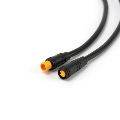 China Push Lock Ebike Cable Connector IP65  6 Pin M6  Male Female Gender for sale