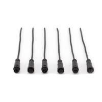 China Screw Type Waterproof Plug Connector M12 IP65 Male Female Gender for sale