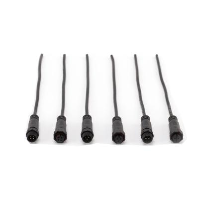 China Screw Type Waterproof Plug Connector M12 IP65 Male Female Gender for sale