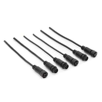 China Pluggable Circular Aircraft Wire Connectors M16 Electric LED Lamp Use for sale