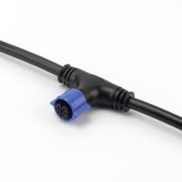 China Male Fefmale T Type Waterproof Connector IP67 PA66 Self  Quick Lock for sale