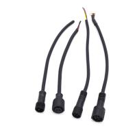 China Female Electrical Waterproof Plug Connector M12 3 Pin 2.5mΩ Contact Resistance for sale
