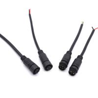 China Outdoor Screw Waterproof Connector IP67 M16 2 Pin Aviation Plug for sale