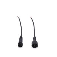 China Flexible Screw Waterproof Connector PVC  M14  Cable Use With 2 Core for sale