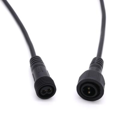 China Terminal Type IP65 Screw Waterproof Connector M14 For LED Strip for sale