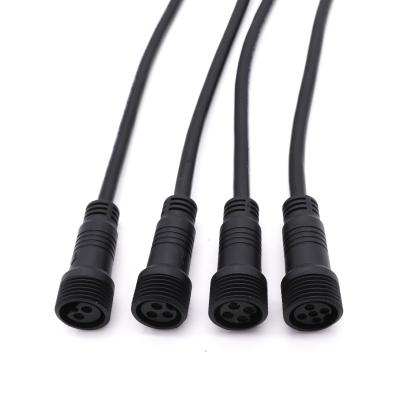 China UL Certified Female Weatherproof Power Connectors M18  Screw Type for sale