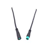 China PVC Waterproof Cable Connector Black M8 6 Pin IP65 Ebike Use for sale