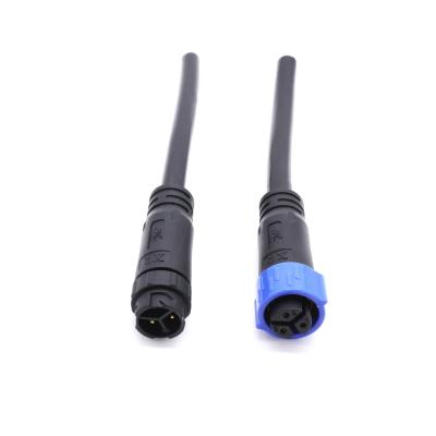 China Power Waterproof Cable Connector Plug Self Locking IP67 M16 Adapter Type for sale