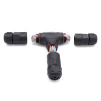 China Outdoor Power 3 Way Outdoor Electrical Connector M25 PA66 UL Certified for Cable for sale