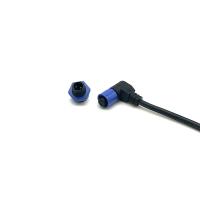 China Self Locking AC Waterproof Power Connector M12 IP67 20 AWG Gauge for sale