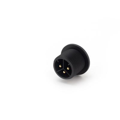 China Panel Mount Ip68 Waterproof Electrical Cable Connector PA66 Underground for sale