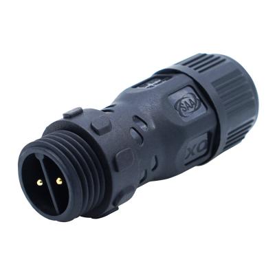 China Nylon Screw Waterproof Female Plug , Outdoor Lighting Wiring Connections M20 for sale
