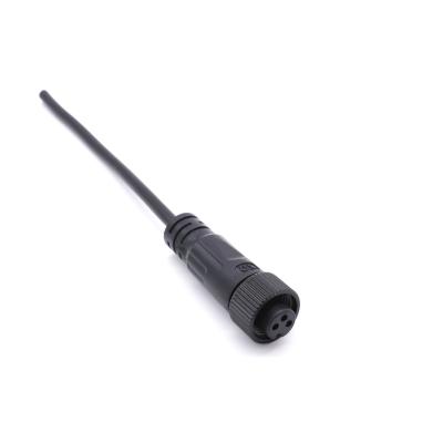 China Metal Nut Screw Waterproof Connector 8a M12 250v For Led Lighting for sale