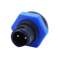 China Nylon M12 Self-locking Panel Mount and Plug Waterproof IP67 Connectors for sale