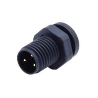 China Elbow Head Screw Type M8 Waterproof Connector Mini Ebike Cable Connector for sale