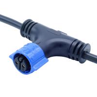 China M16 M20 M25 T Shape Outfoor LED Waterproof IP67 Electric Connectors for sale