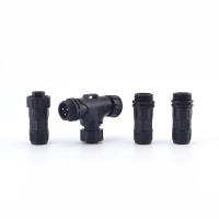 China China Factory Screw Type Assemble Connector IP68 M20 Tee Outdoor LED Waterproof Plug for sale