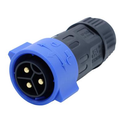 China New Design M25 Push Locking IP67/IP68 Waterproof Plug Connector for sale