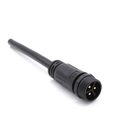 China China Factory PVC Nylon IP68 Waterproof Connectors M20 3+3 3+2 Cores Green Lighting Waterproof Plug for sale