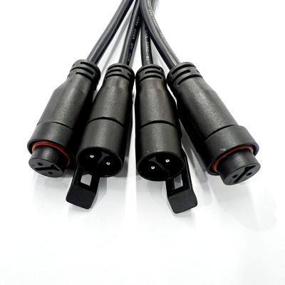 China New Type Connector K16 IP67, Industrial Push Waterproof Connectors, LED Lighting K16 Male Female Plug for sale
