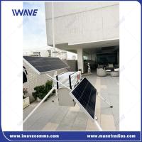 China Tactical VHF UHF Base Station MANET Radio Base Station Solar Powered for sale