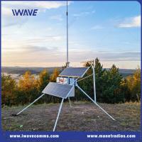 China Tactical VHF UHF Base Station MANET Radio Base Station Solar Powered for sale