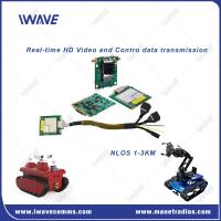 China FHSS Ultra Miniature Digital Video Transceiver 20km Range For UGV / Robot for sale